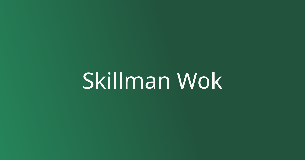 Best Chinese in Irving, TX | Skillman Wok | Order Online